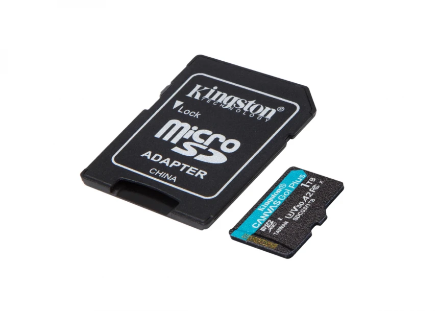 KINGSTON Memorijska kartica U3 V30 microSDXC 1TB Canvas Go Plus 170R A2 + adapter SDCG3/1TB