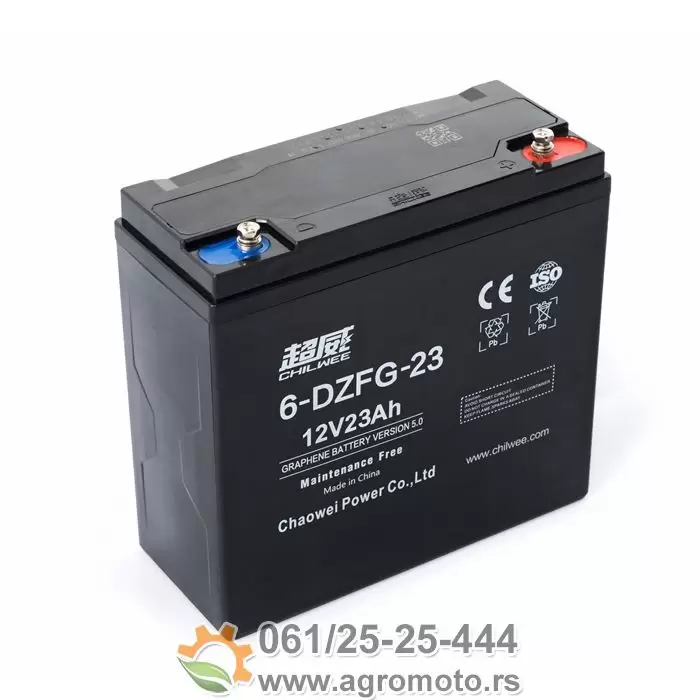 Baterija za električni bicikl 12V 23Ah Grafenska