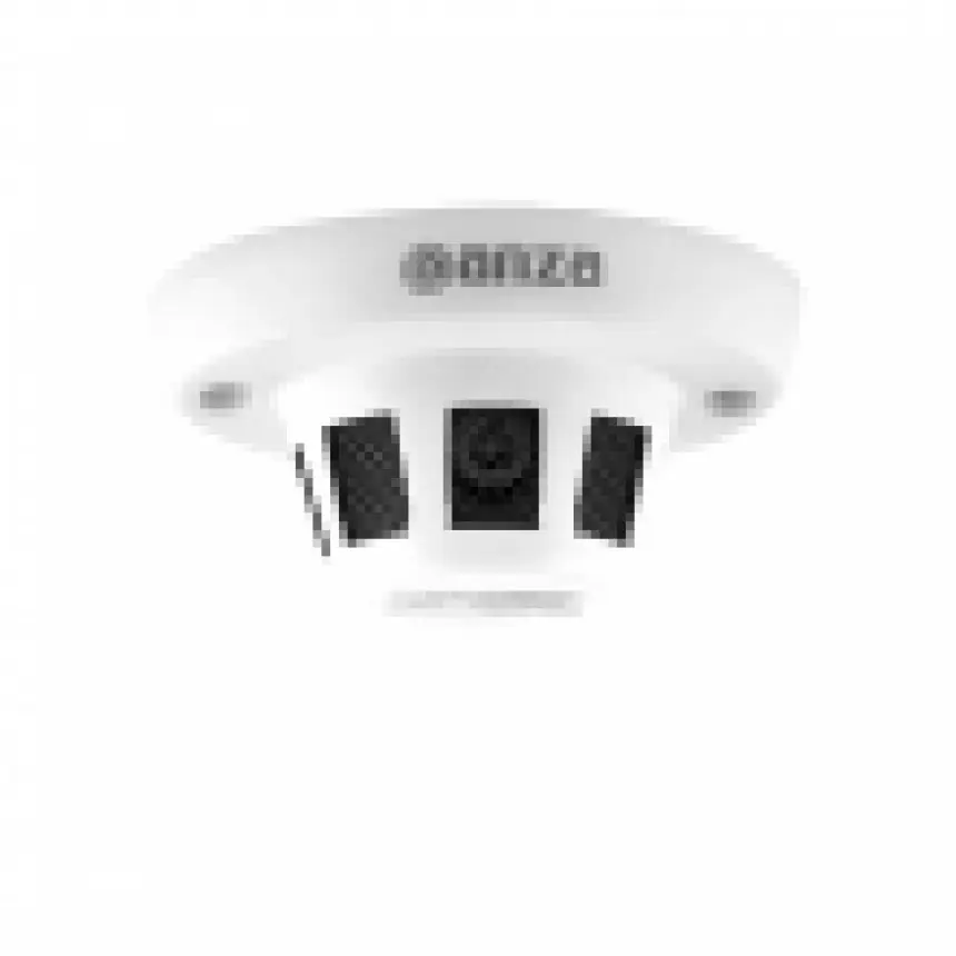 Kamera Anza Security AZ-100SD-HD skrivena "detektor dima", Megapixel HD 4-hibrid 720P AHD/CVI/TVI/CVBS 800TVL, 3MP objektiv, HV-ugao 48°, IR-CUT filter, OSD, AGC, DNR, ATW, AWB, BLC, -20°/+50°L, 1...