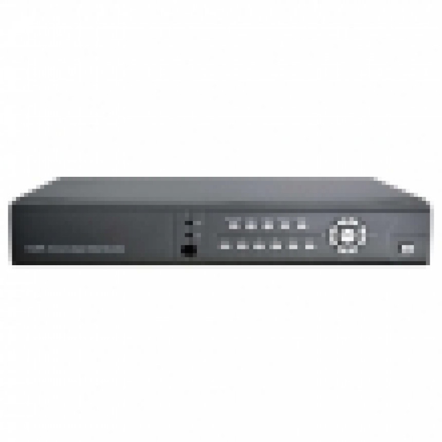 DVR 8-kanalni mrežni Anza Security AZDVR9118 full-D1 Preview / Recording / Playback / Backup / Network Live / Mobilephone View, H.264, 200fps, pregled i snimanje u D1, podrška za 3.5"SATA HDD do 4...