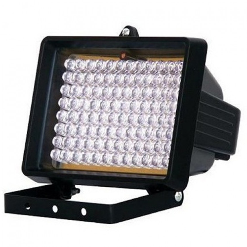 IR osvetljivač AZ9660 dometa 60m i ugla pokrivanja 60°, 48 x LED φ10mm/45° + 48 x LED φ8mm/60°, napajanje 12VDC/1.5A (napajanje se kupuje posebno)