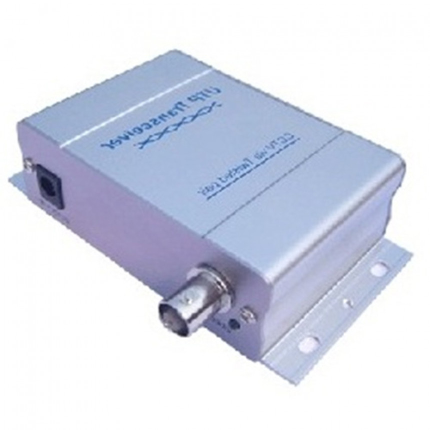 Video ekstender 1-kanalni aktivni predajnik AZ301T video signala preko UTP kabla (potreban i AZ301R prijemnik), ugrađena zaštita od interferencije i atmosferskog pražnjenja 6KV, Brightness i Sharp...