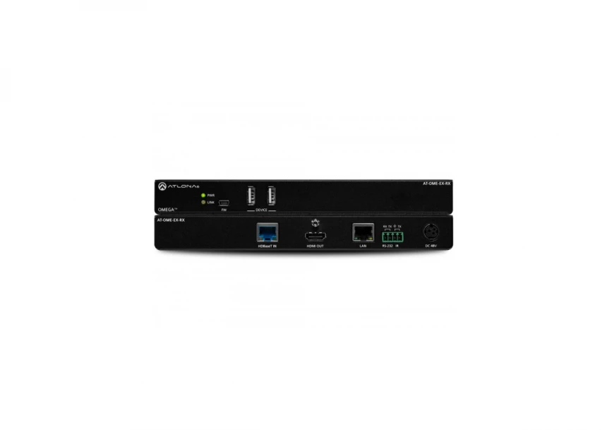 Omega 4K/UHD HDMI prijemnikAV signala sa USB,PoE,IR,RS232 AT-OME-EX-RX