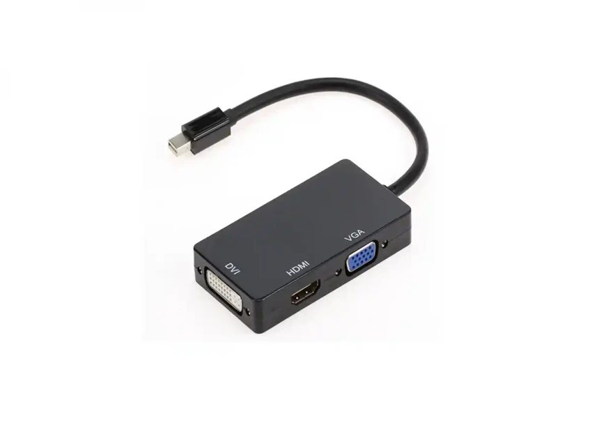 Mini DisplayPort na HDMI+VGA+DVI DHV-59