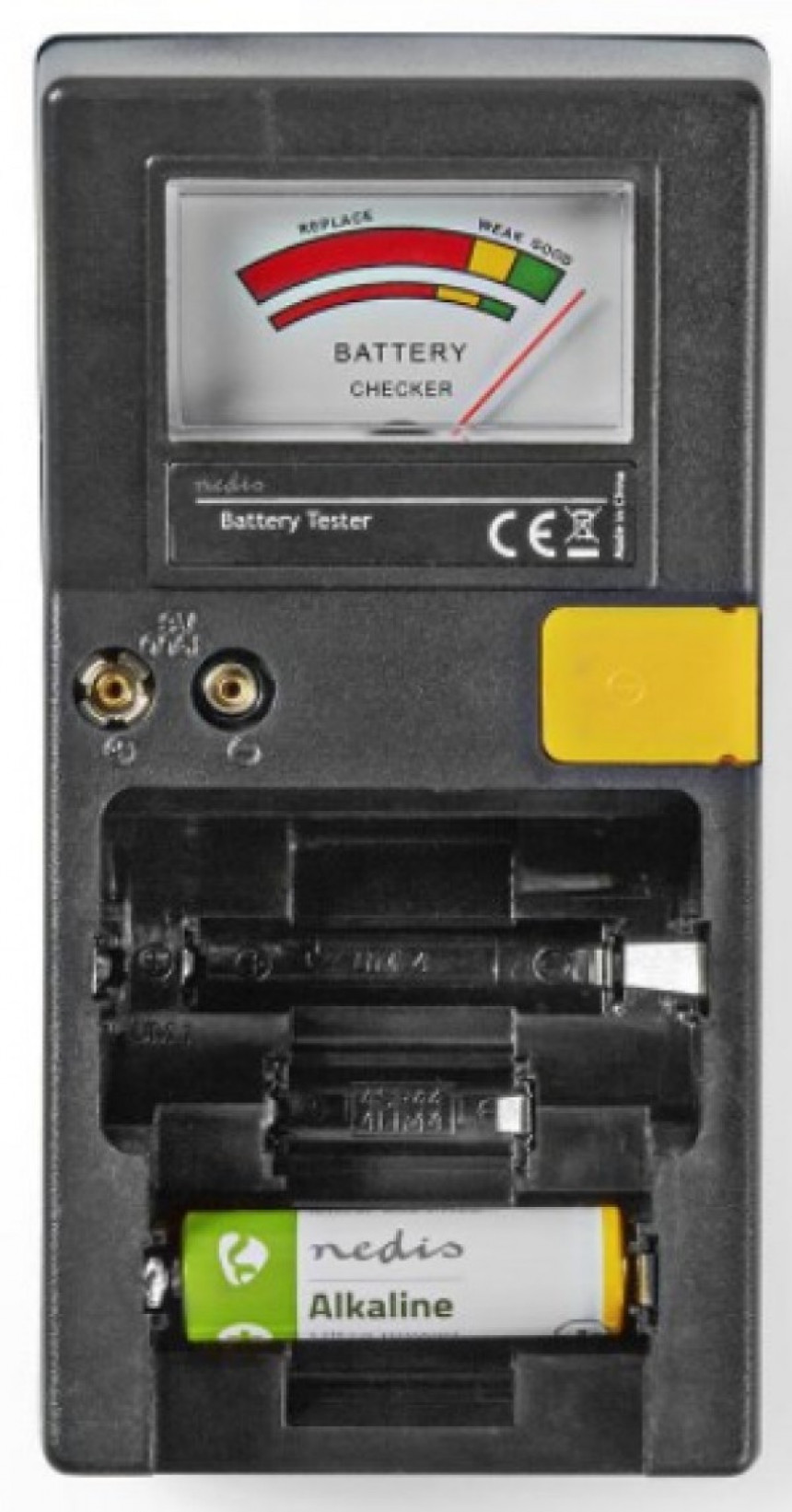 BATE110 tester za baterije AA, AAA, C, D, 9V, Dugme baterije 42628