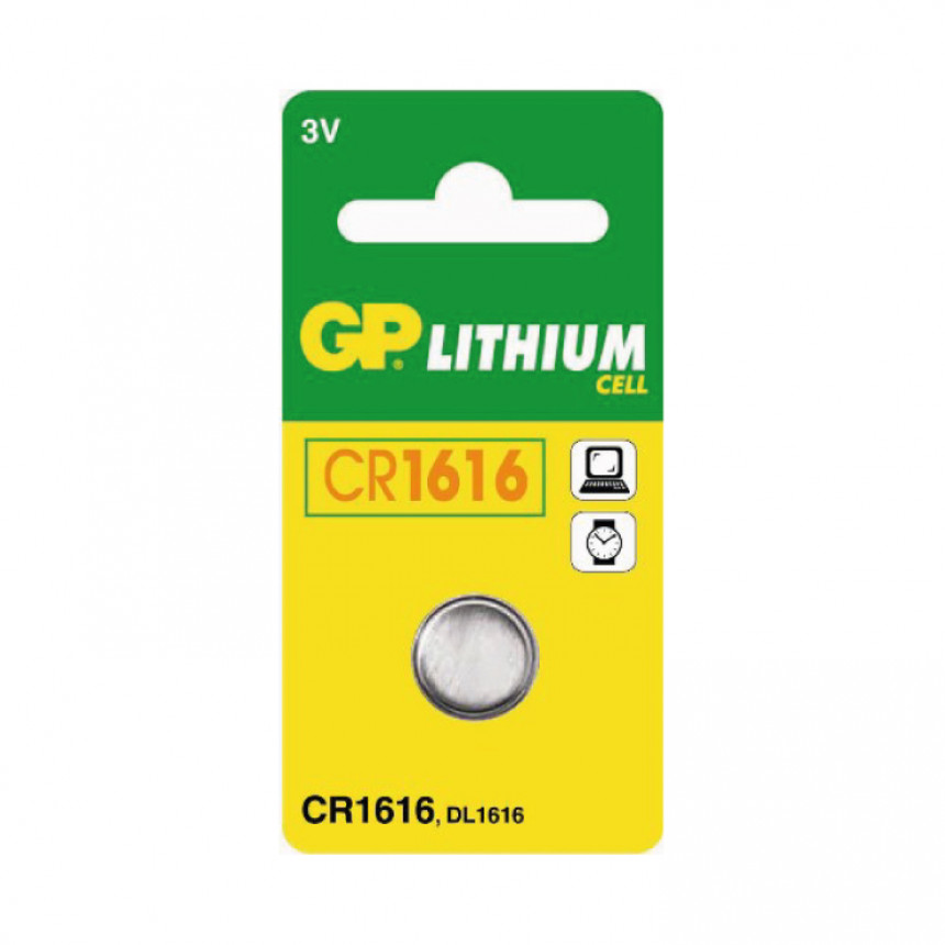 GP dugmasta baterija CR1616 GP-CR1616