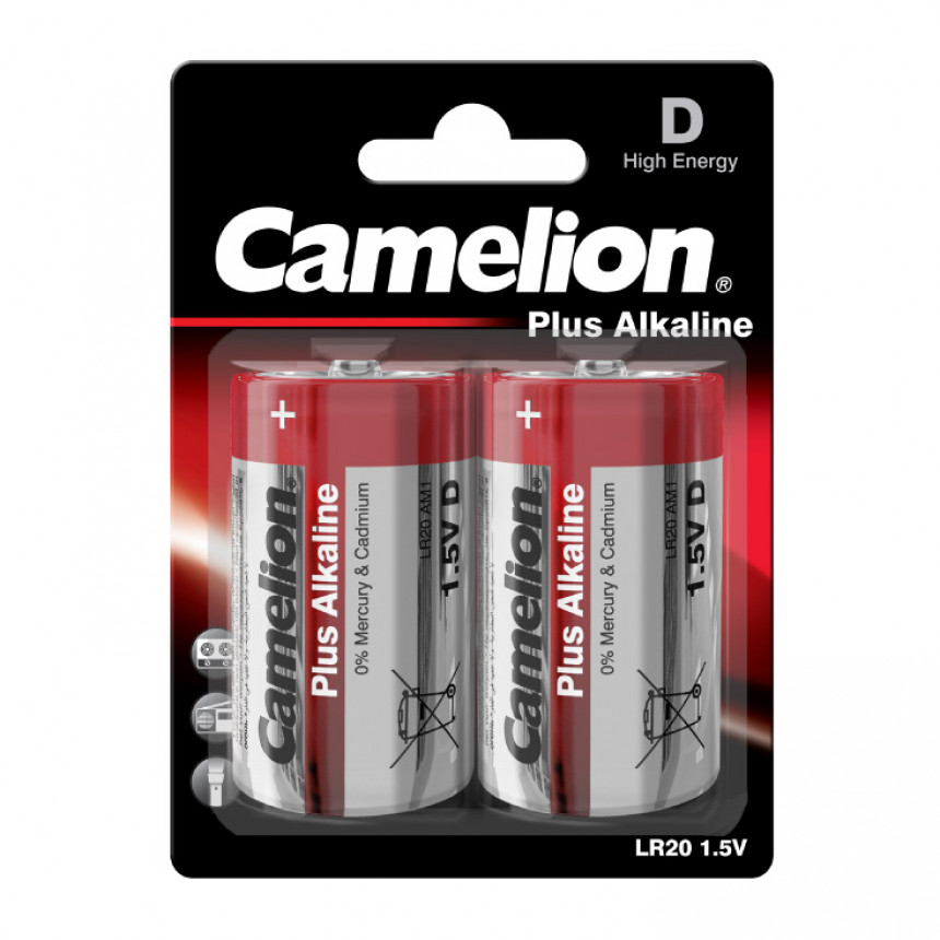 Baterija Camelion LR20 AA alkalna, nepunjiva