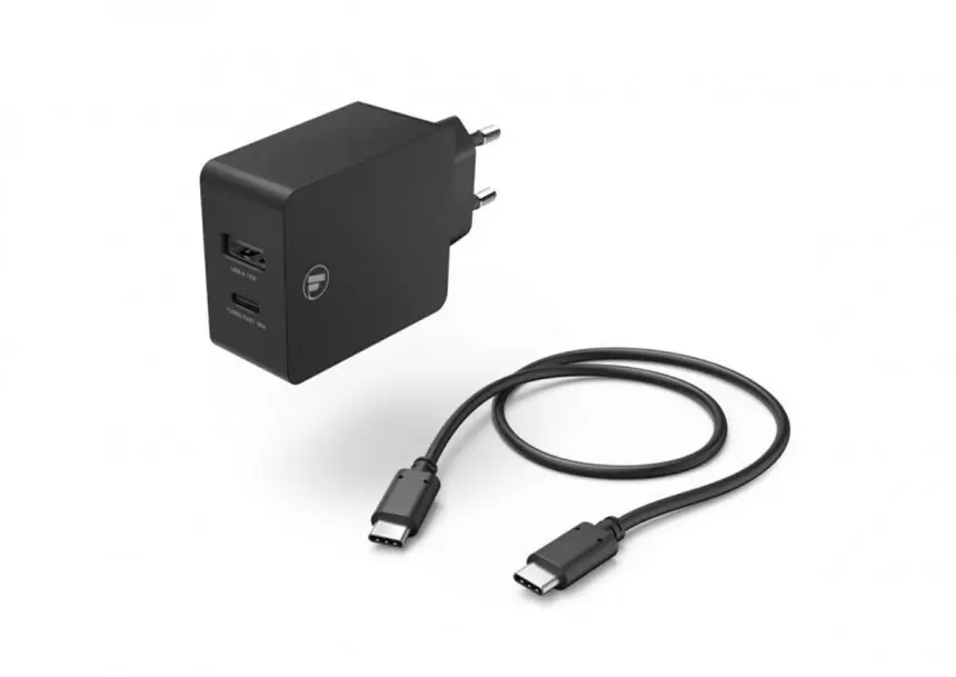 HAMA Kucni punjac USB-C, USB-A, PD 30W, kabl USB-C 1m