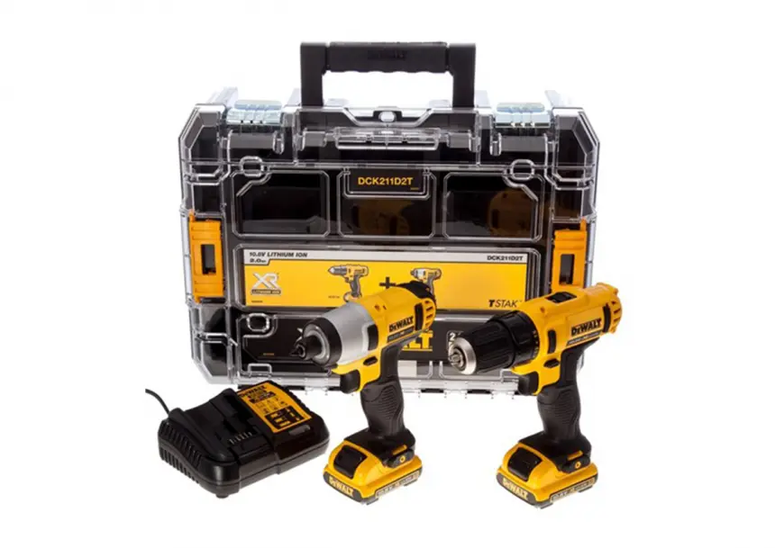 DeWalt Bušilica - udarni odvijač 10.8 LI-ION 2.0 Ah DCK211D2T