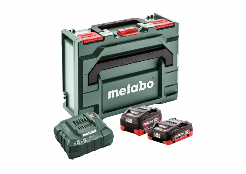 Metabo 18V Basic Set LiHD 1x40 + 1x55Ah+punjač ASC 55