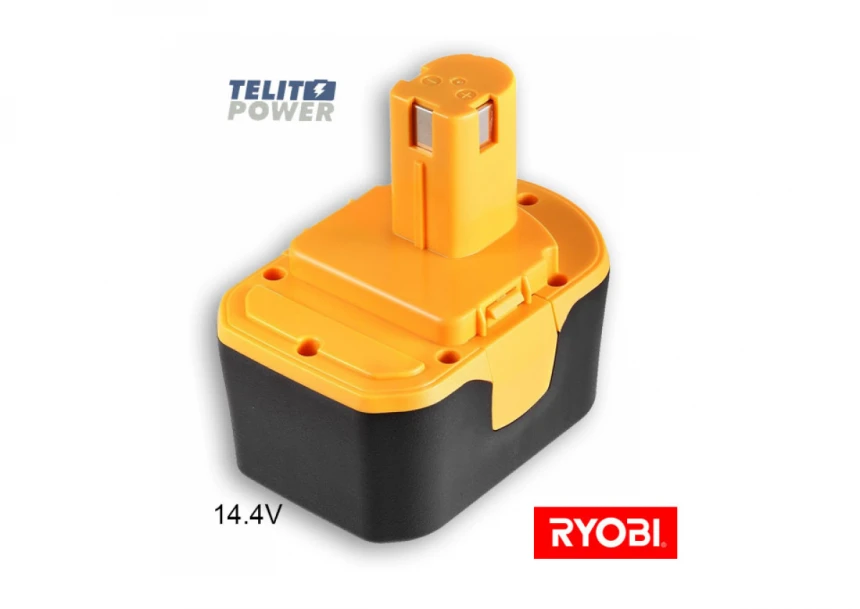 14.4V 1300mAh - Baterija za ručni alat RYOBI 1400655, 1400656, 1400671, 4400011, 130224010
