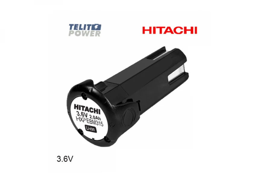 3.6V 2000mAh - Baterija za ručni alat HITACHI EBM315