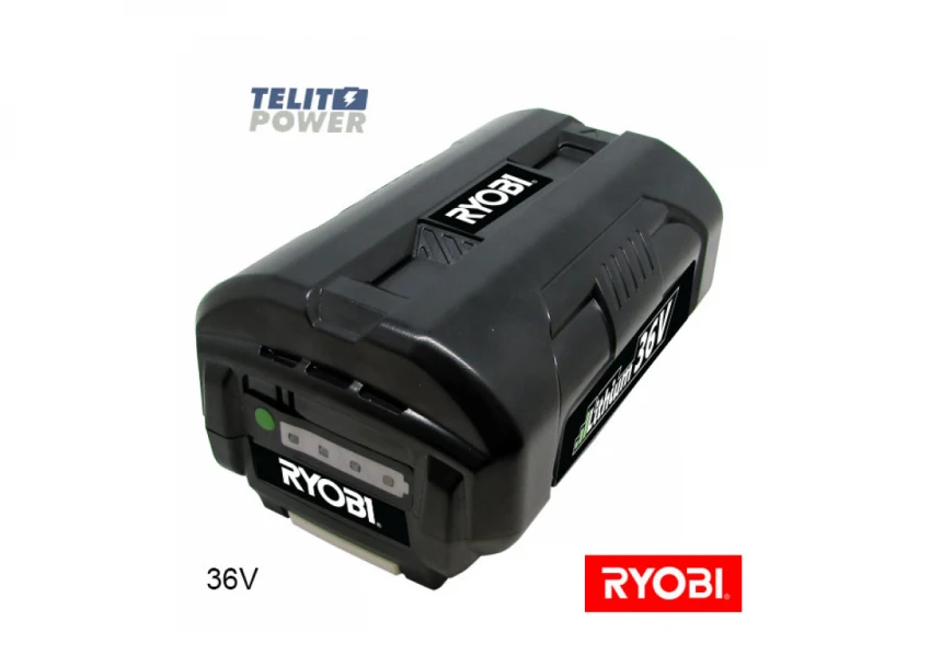 36V 2600mAh Litijum Ion - Baterija za ručni alat RYOBI BPL3640 BPL3650