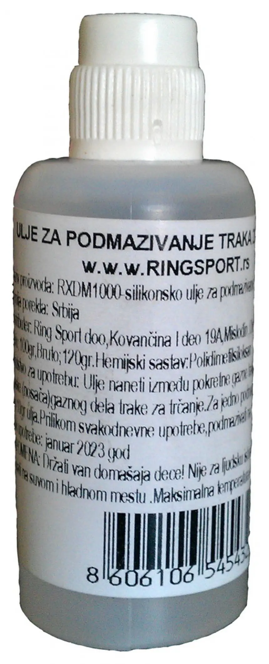 RING Ulje za podmazivanje trake za trčanje