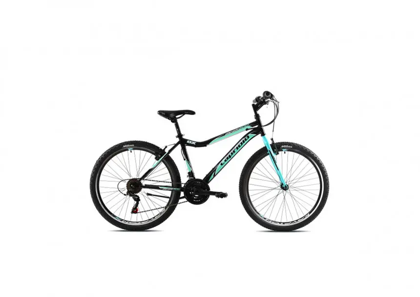 Bicikl Capriolo Mtb Diavolo dx 600 26" 18 brzina crno-tirkiz (921364-17)