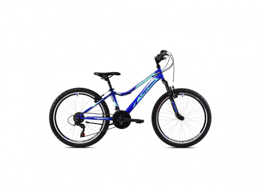 Bicikl Capriolo Mtb diavola dx 400FS 24" 18 brzina plavo-tirkiz 13" (921355-13)