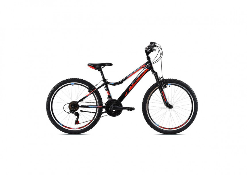 Bicikl Capriolo Mtb diavolo dx 400FS 24" 18 brtina crno-crvena 13" (921356-13)