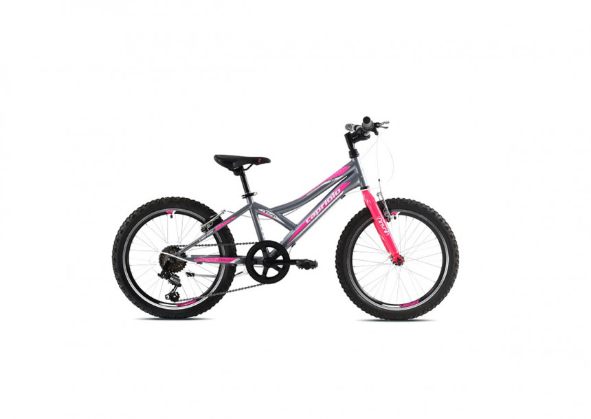 Bicikl Capriolo Mtb diavolo 200 20" 6HT sivo-pink 11" (920292-11)