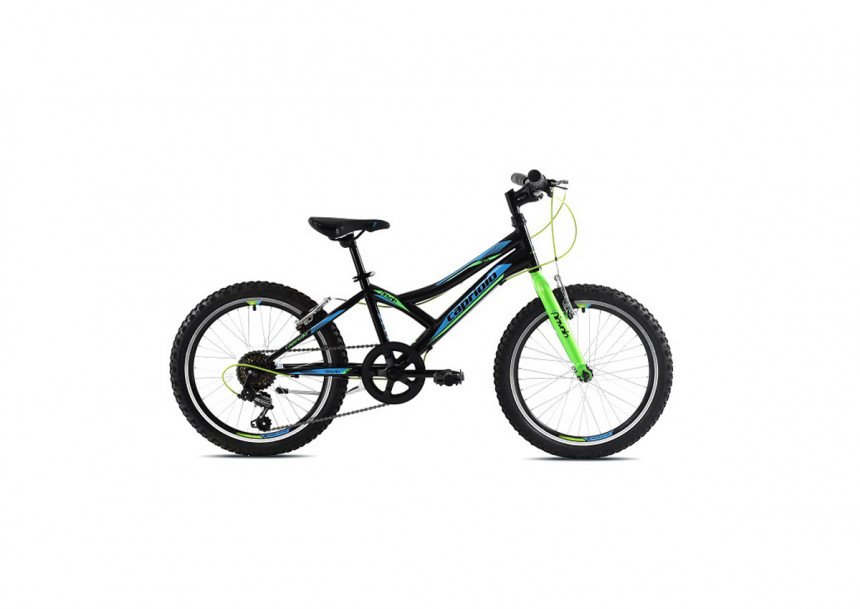 Bicikl Capriolo Mtb diavolo 200 20" 6HT crno-zelena 11" (920290-11)