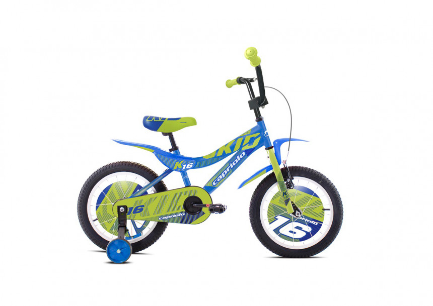 Dečiji bicikl Capriolo BMX Kid 16" HT plavo-lime (921117-16)