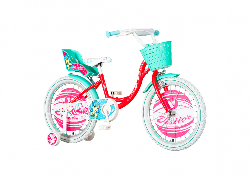 Dečiji bicikl Visitor Cosmic princess 20" roze tirkiz bela 2020 COS200