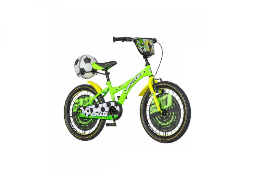 Soccer visitor bicikla zeleno crna-soc200 (ven~1203046)
