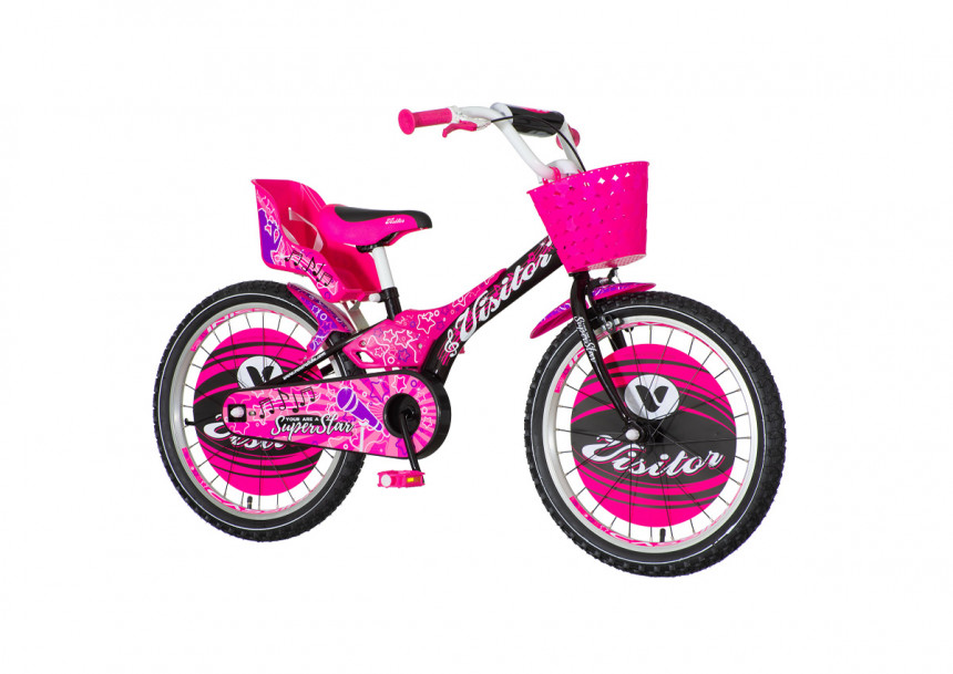 Dečiji bicikl STA200 Super star Visitor 20" Ljubičasta 2020