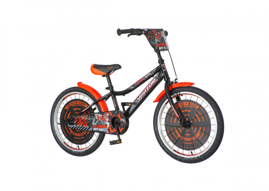 Dečiji bicikl XTR200 Xtreme Visitor 20" Crno-sivi 2020
