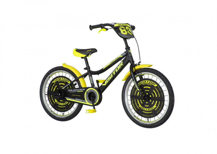 Dečiji bicikl RAN200 Ranger Visitor 20" Crno-žuti 2020