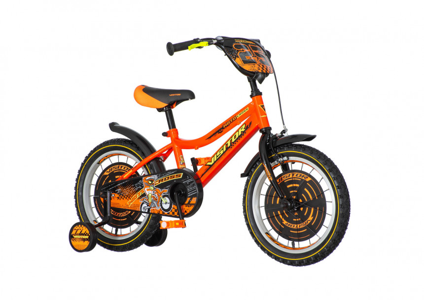 Dečiji bicikl MOT161 Moto cross Visitor 16" Narandžasta 2020