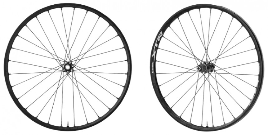 TOČKOVI SHIMANO XTR WHM9000TLF15/R1229 FRONT & REAR 28H/28H RIM CLINCHER TUBELESS COMPA TIBLE FRONT 15MM REAR 12MM ETHRU FOR ROTOR CENTER LOCK W/LOCK RING INDPACK EWHM9000LFERE9X SHIMANO