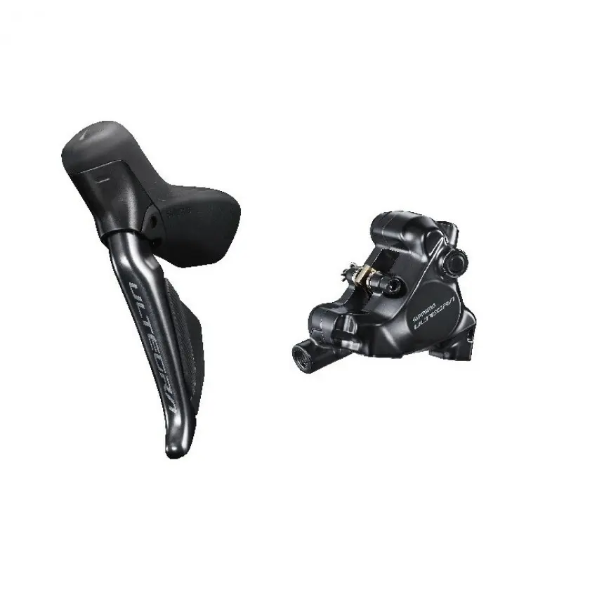 KOČNICA SHIMANO ULTEGRA STR8070L BRR8070F FOR 140MM ROTOR RESIN PADW/FIN W/CONNECTER INSERT 1000MMSMBH90 BLK INDPACK IR8170DLF6SC100A SHIMANO