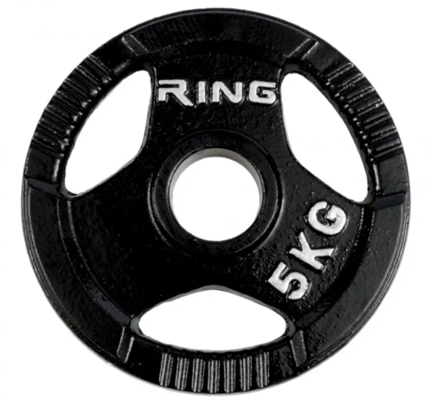 RING Olimpijski tegovi liveni sa hvatom 1x5kg RX PL14-5