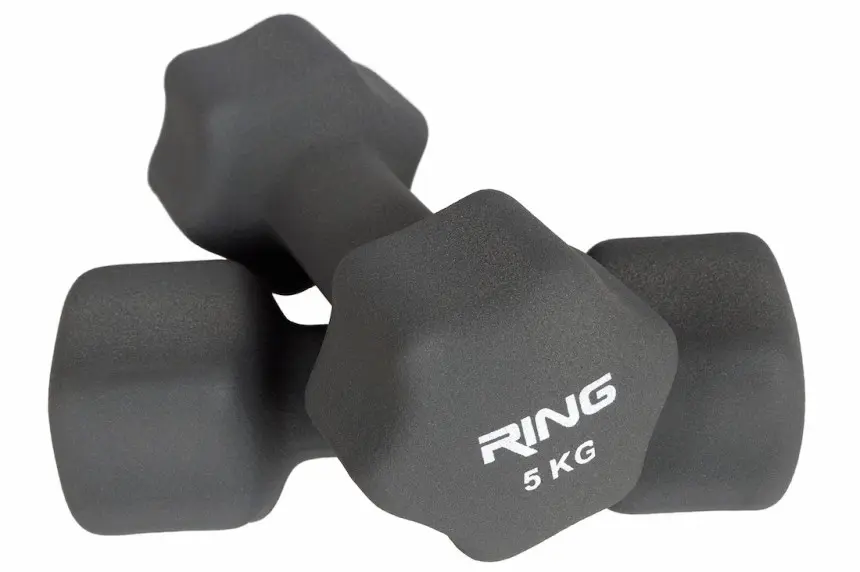 RING Bučice za aerobik 2x5kg - RX DB2133-5