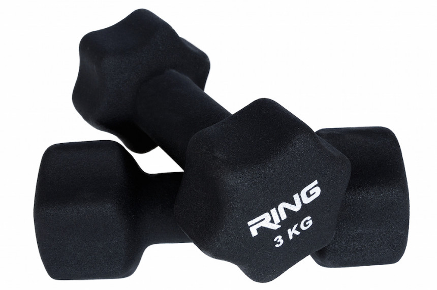RING Bučice za aerobik 2x3kg - RX DB2133-3