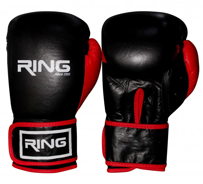 RING rukavice za boks 12 OZ kozne - RS 3211-12 red