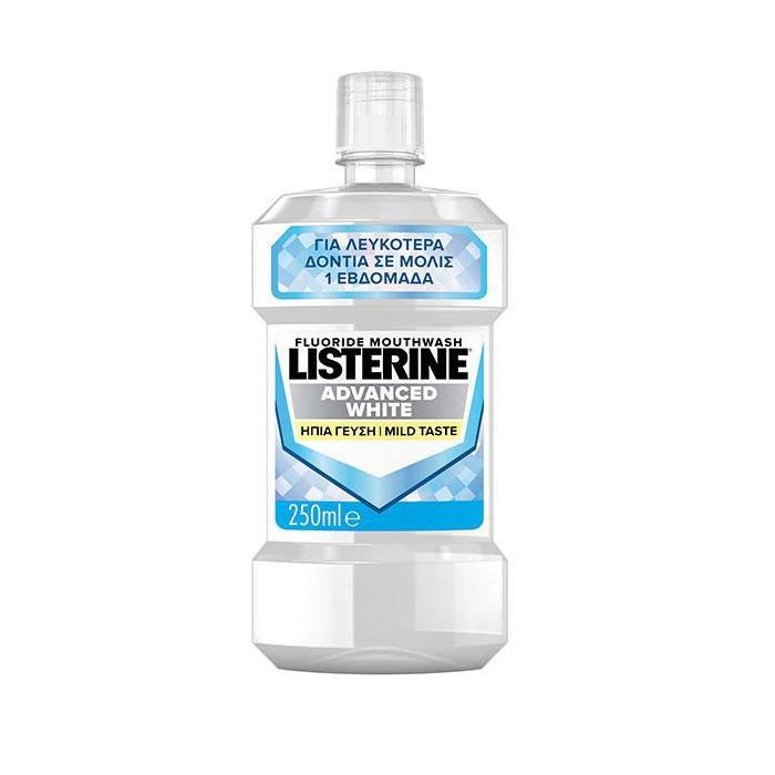 LISTERINE TEČNOST ADV WHITE MILD 250ML