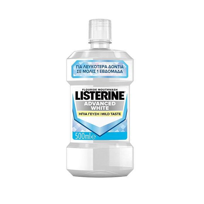 LISTERINE TEČNOST ADV WHITE MILD 500ML