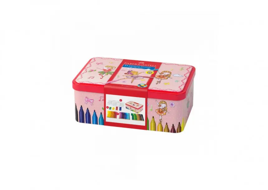 Flomaster set Faber Castell 1/33 Connector Balerina 155534