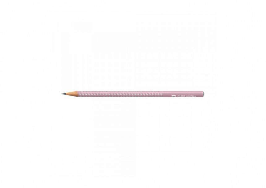 Grafitna olovka Faber Castel GRIP HB Sparkle 118234 pearl rose sh
