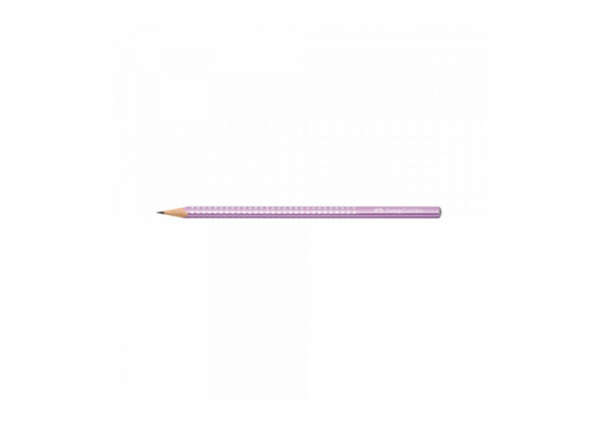 Grafitna olovka Faber Castel GRIP HB Sparkle 118263 violet metallic