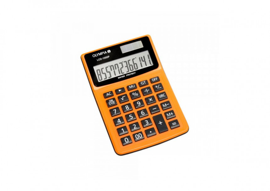 Kalkulator Olympia LCD 1000P, vodootporni
