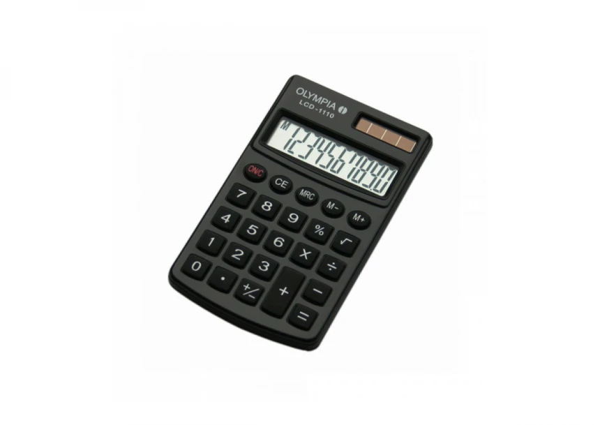 Kalkulator Olympia LCD 1110 Black