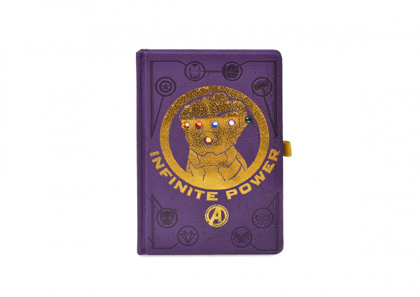 Avengers Infinity War Gauntlet Light Up A5 Notebook