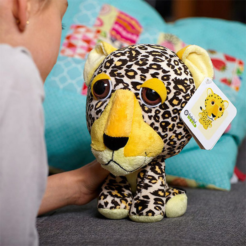 Plilšana igračka leopard