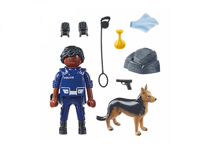 Playmobil Special Plus Policajac i pas