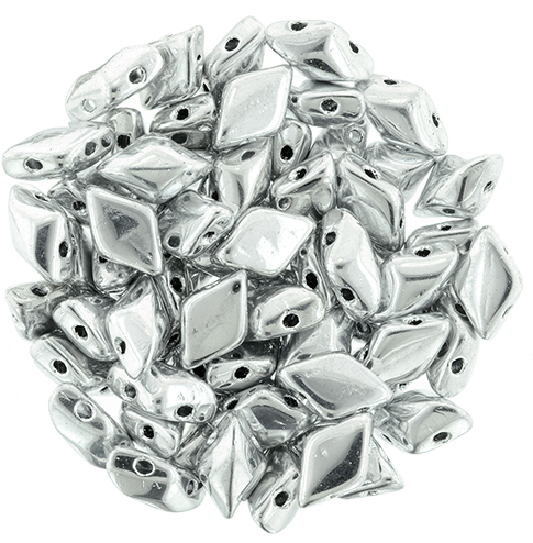 GemDuo 00030/27000 Crystal – Silver (20kom)