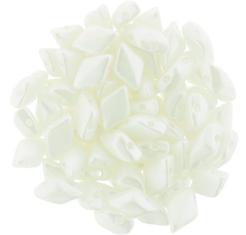 GemDuo 02010/25001 Pearl Coat – Pastel White (20kom)