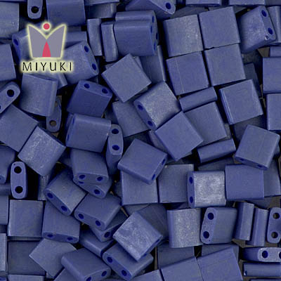 TL-2075 Miyuki Tila Beads – Matted Opaque Cobalt Luster (5gr)