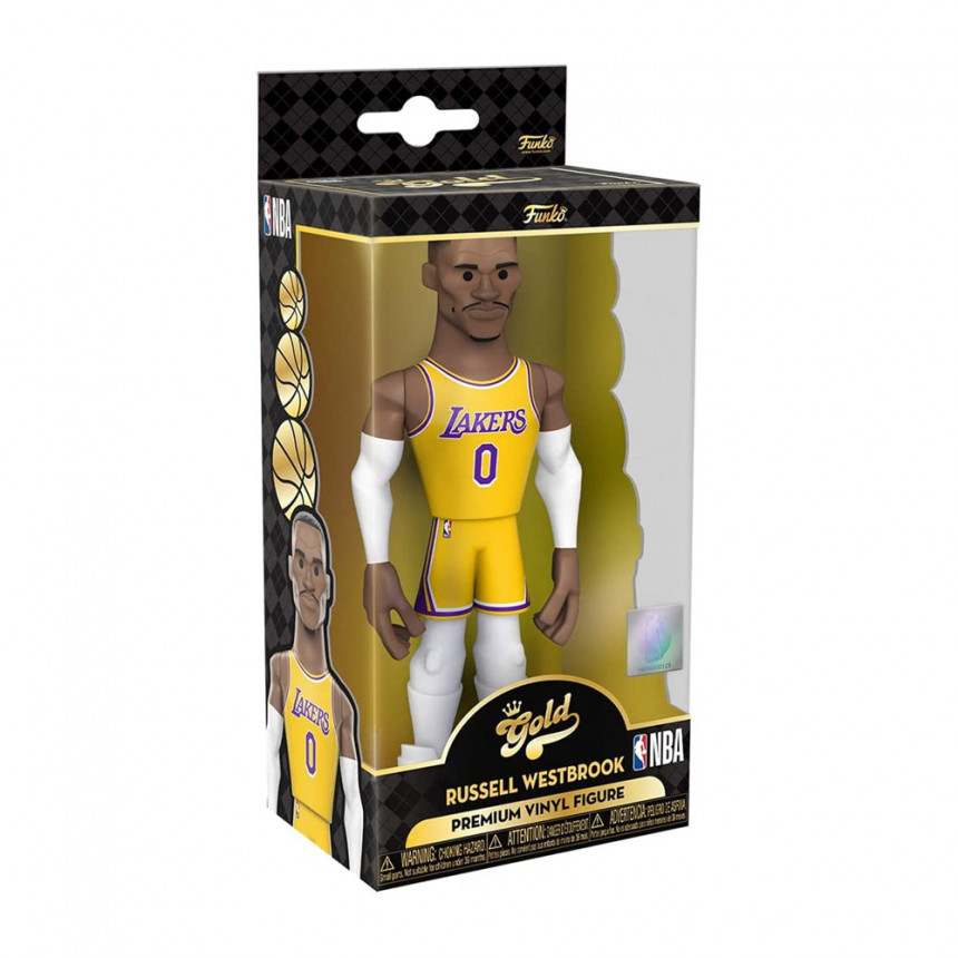NBA Lakers Gold 5" Russell Westbrook